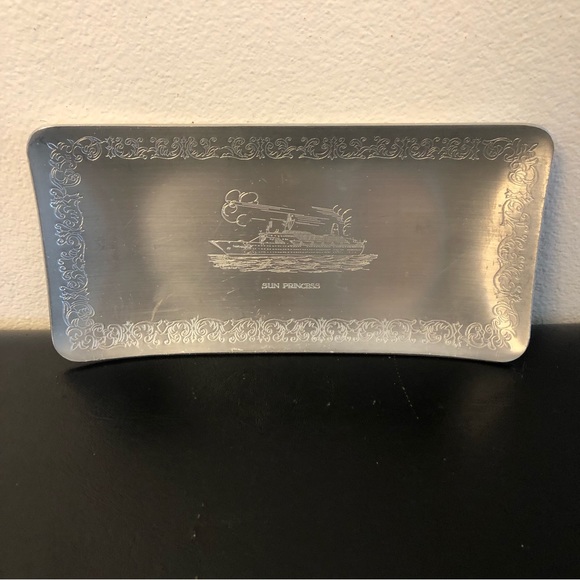 Kitchen | Vintage Sun Princess Norway Aluminum Collector Tray Viking ...